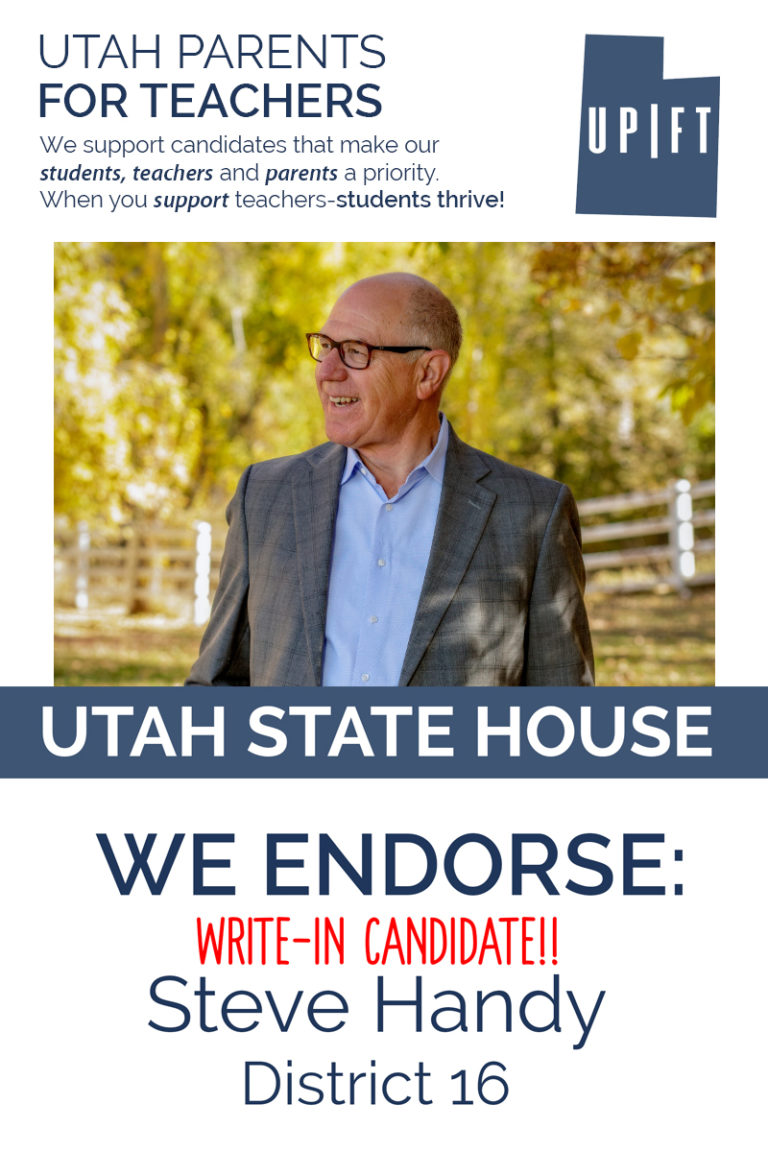 Steve Handy – Utah Parents for Teachers